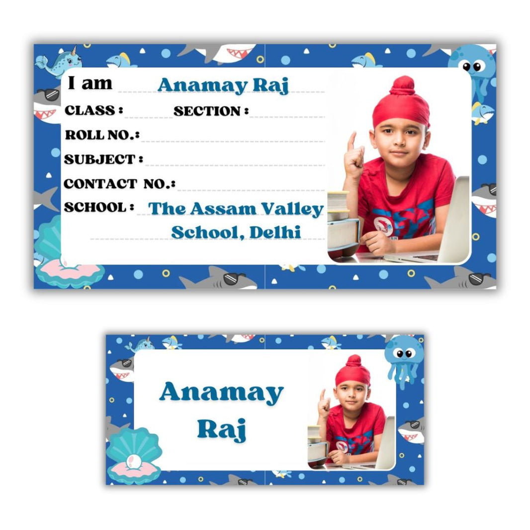 Kids Name Slips & School Labels | Custom Photo Name Tags – Aanya Centric